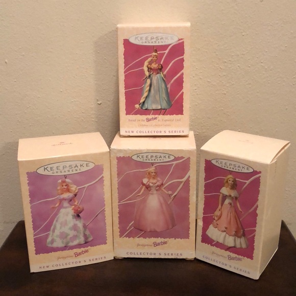 Hallmark | Other | Hallmark Barbie Spring Collection Ornaments | Poshmark